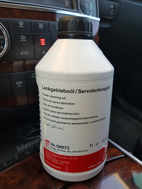 A0009898803 Масло гур 500мл. Mercedes | Запчасти на DRIVE2