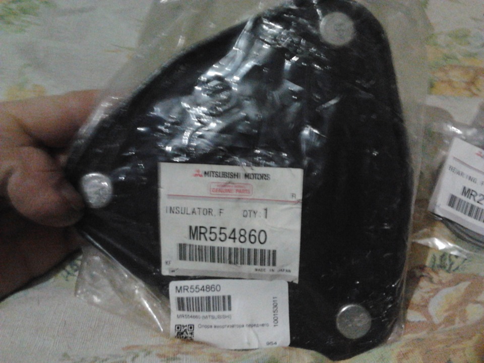 Замена передних амортизаторов… — Mitsubishi Lancer IX, 1,6 л, 2007 года ...