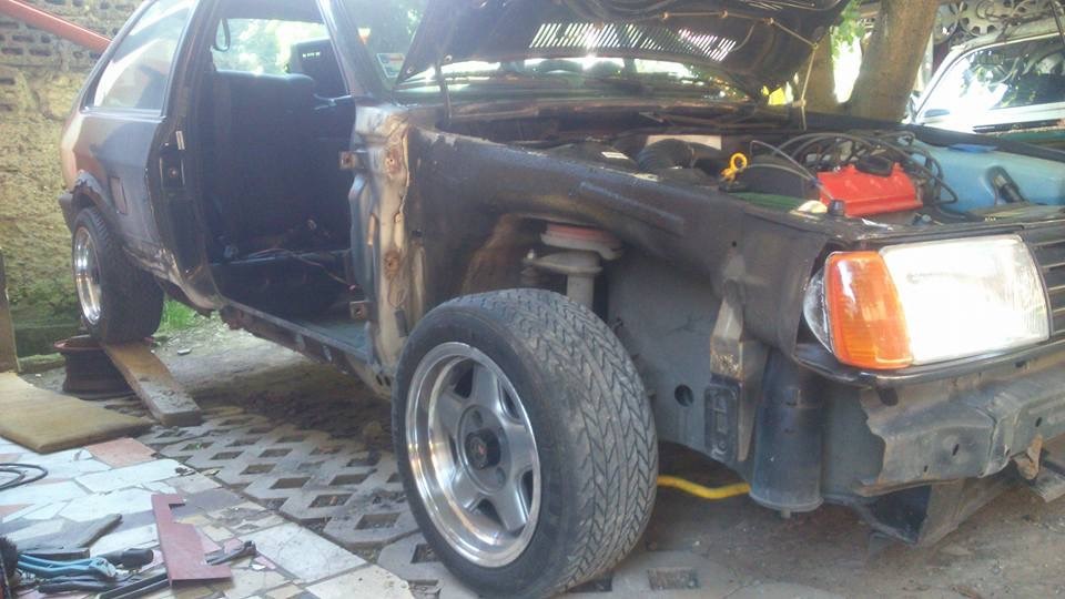 first lookup on rust — Volkswagen Polo Hatchback Mk2, 1,3 л, 1991 года ...