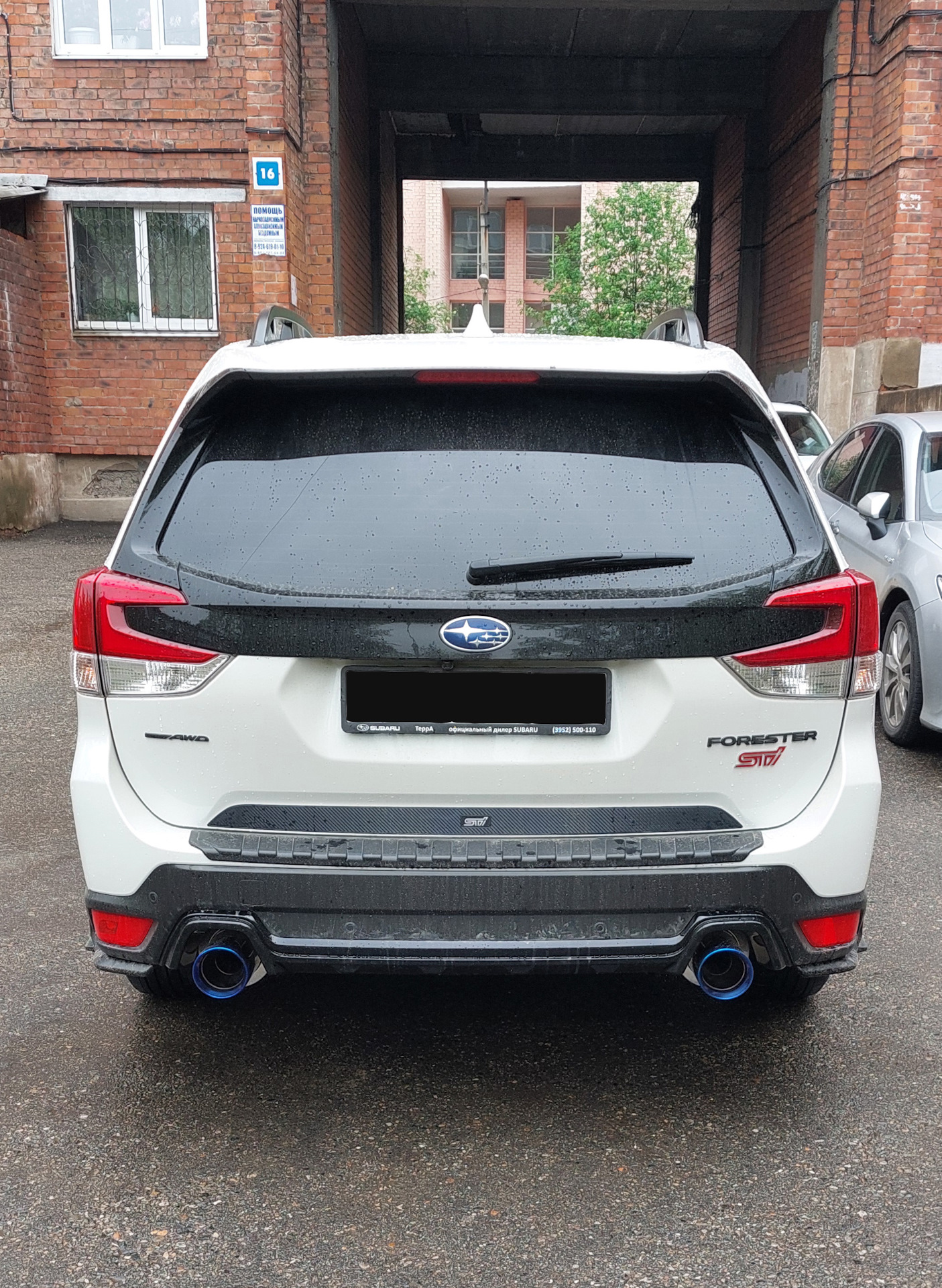 Двойной выхлоп Ganador — Subaru Forester (SK), 2,5 л, 2020 года ...