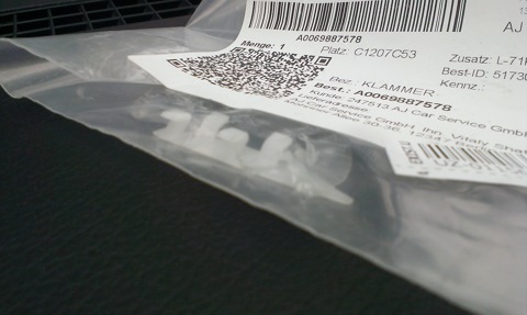 A0069887578 Клипса крепежная Mercedes | Запчасти на DRIVE2