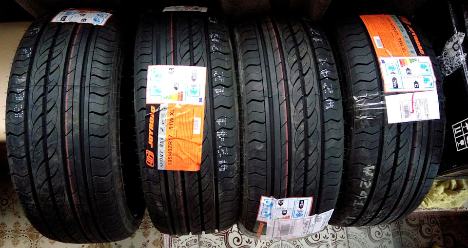 Резина на сезон 2018 Joyroad Sport RX6 195/40 r17 — Toyota bB (1G), 1,5 ...