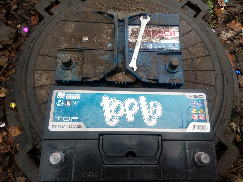 Генератор Krauf ALM 1533 и аккумулятор Topla — Mitsubishi L200 (3G), 2 ...