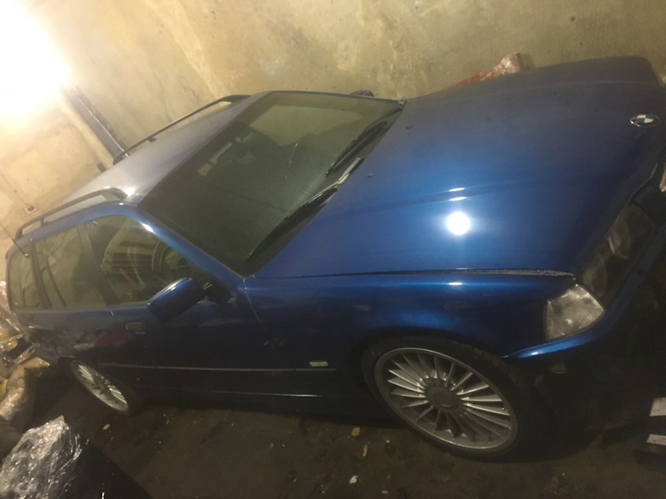 Зимовка-подготовка — BMW 3 series Touring (E36), 3 л, 1998 года ...