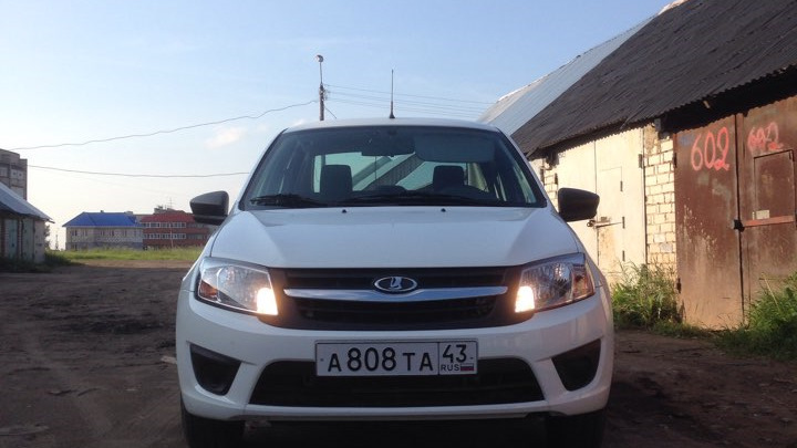 Гарантия ТО — Lada Гранта (1G), 1,6 л, 2016 года | визит на сервис | DRIVE2