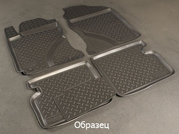 Коврики в салон и багажник (резиновые, оригинальные) — KIA Cerato (2G ...