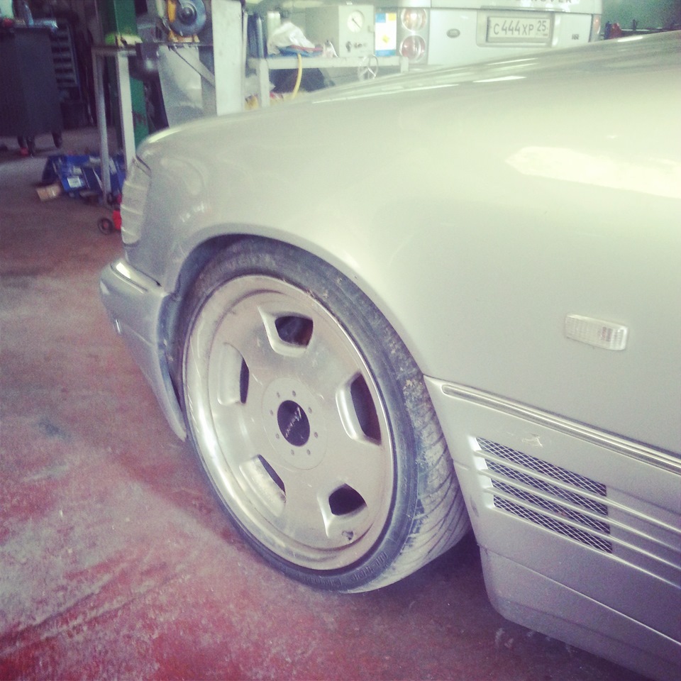 Подъемник и диагноз кабана) — Mercedes-Benz S-Class (W140), 5 л, 1996 ...