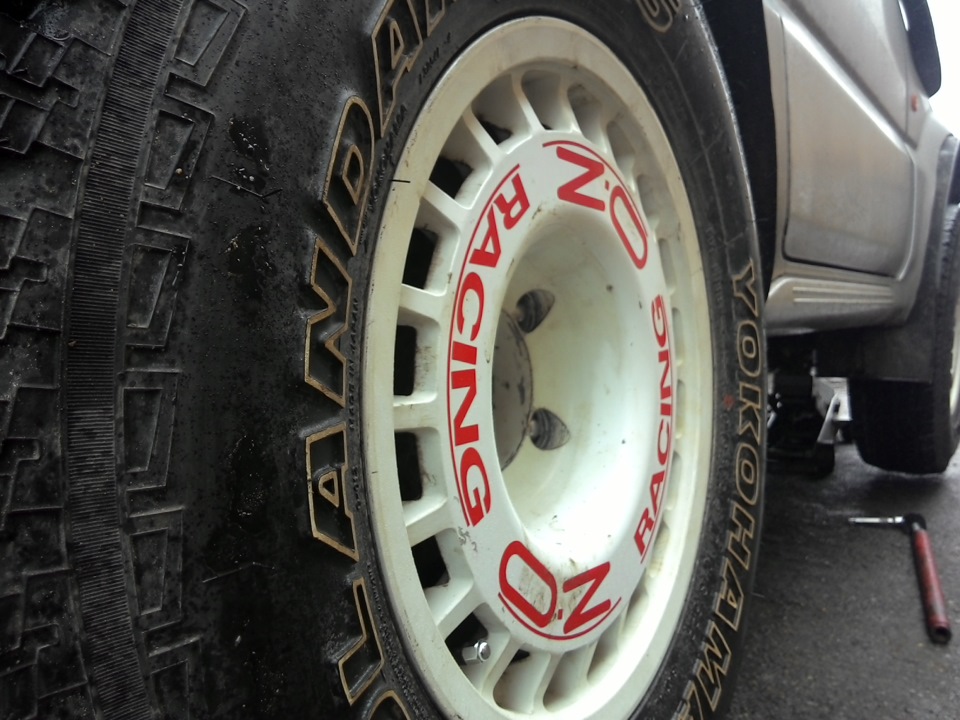 028 OZ Racing 7jj OFF-15 R15 — Suzuki Jimny (1G), 1,5 л, 2009 года ...