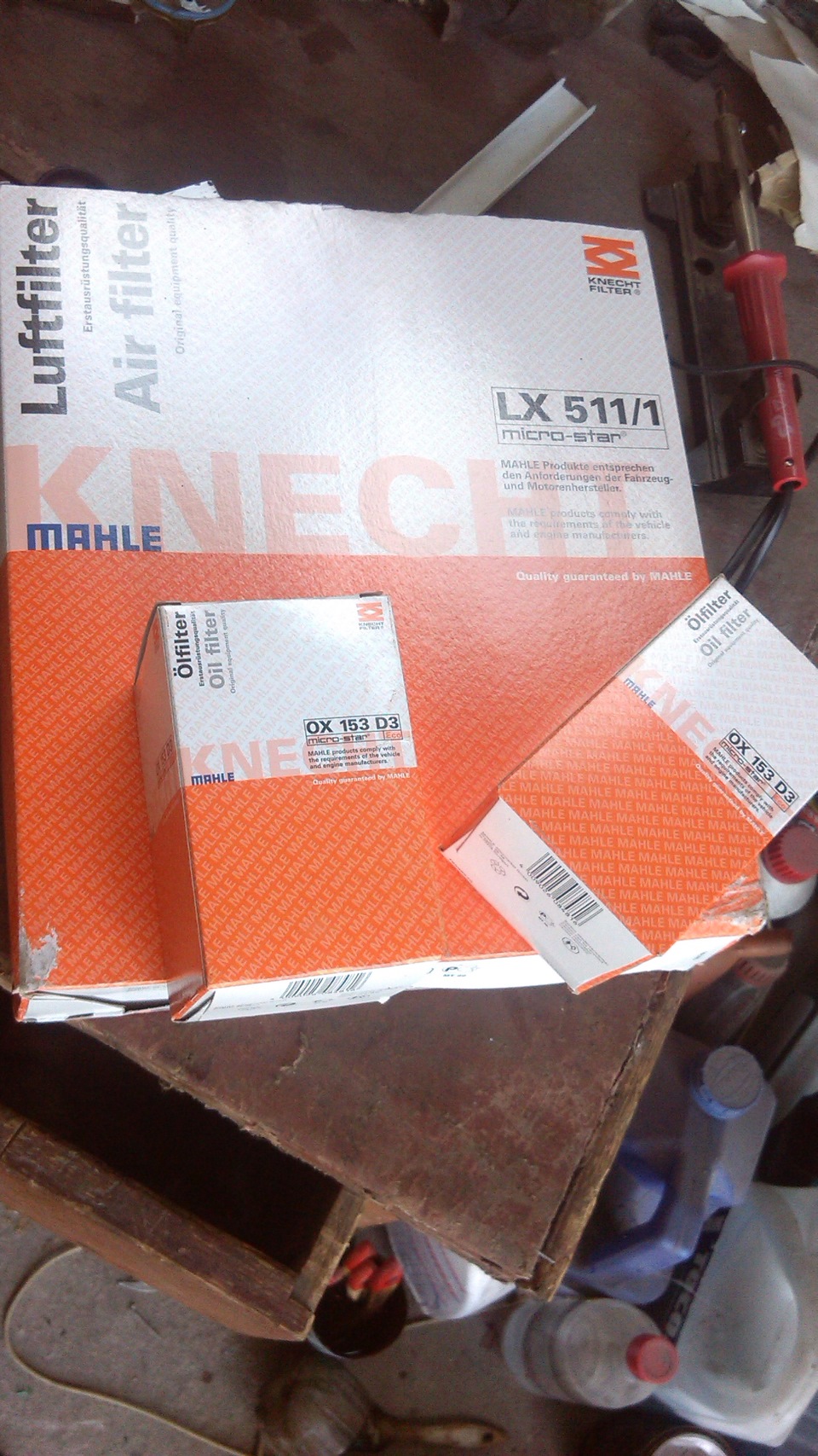 замена масла и фильтров — Mercedes-Benz Sprinter (1G), 2,2 л, 2005 года ...