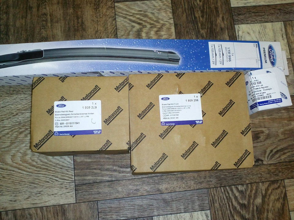 Расходники для ТО часть 2 — Ford Focus Sedan III, 1 л, 2013 года ...