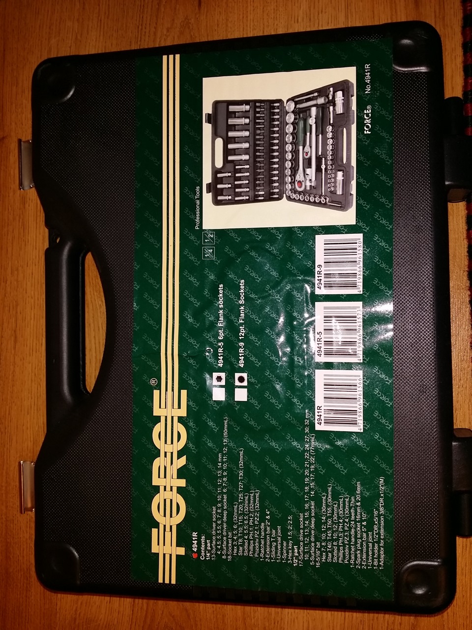 Купил себе инструмент FORCE — Toyota Corolla (140/150), 1,8 л, 2009 ...