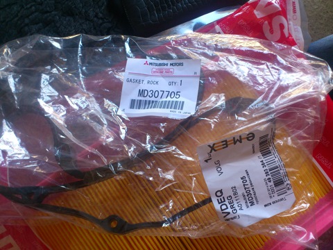 MD307705 Прокладка клап. крышки Mitsubishi | Запчасти на DRIVE2