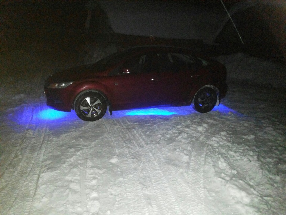 Подсветка — Ford Focus Hatchback II, 1,6 л, 2009 года | тюнинг | DRIVE2