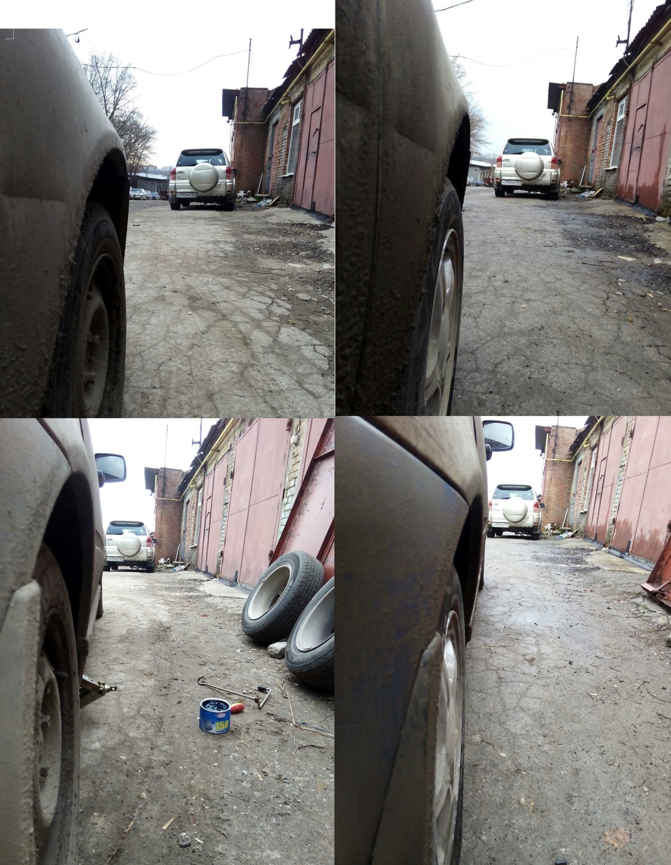 Проставки и немного новых фото. — Lada Калина Универсал (1G), 1,6 л ...