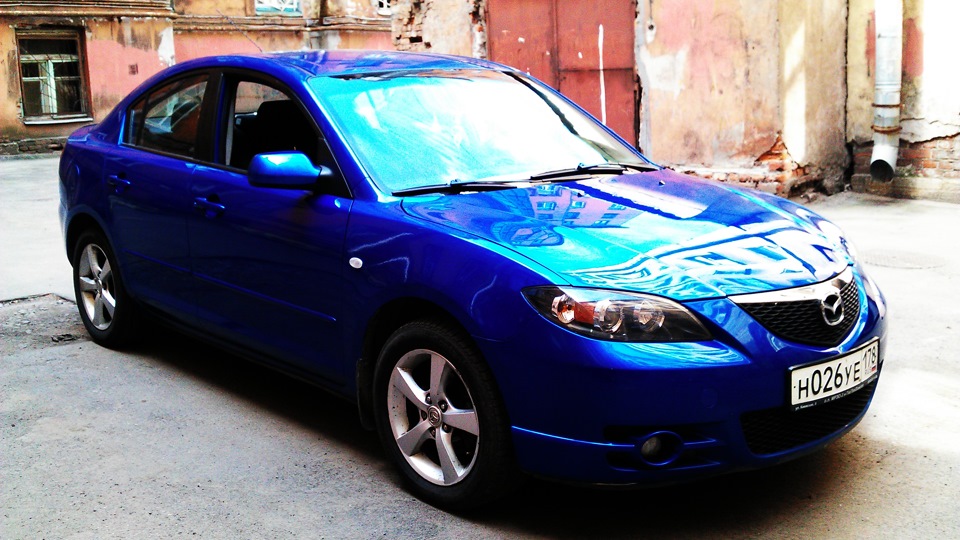 Mazda 3 (1G) BK 1.6 бензиновый 2004 | на DRIVE2