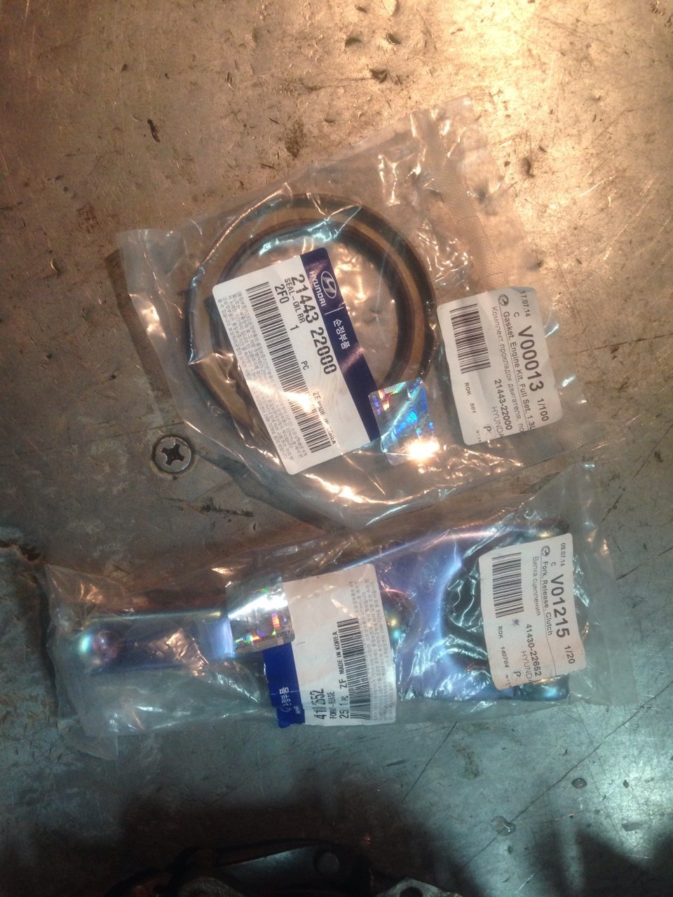 Замена сцепления — Hyundai Accent (2G), 1,5 л, 2004 года | визит на ...