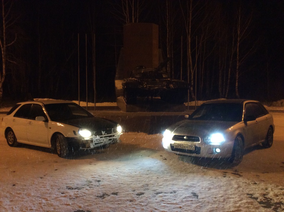 Прикольчик — Subaru Impreza (GD/GG), 1,5 л, 2004 года | прикол | DRIVE2