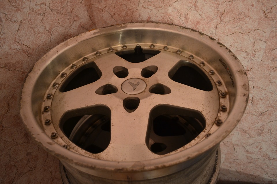 Приобретение и реставрация дисков Rays Toms C7. — Honda Civic 4D (8G ...