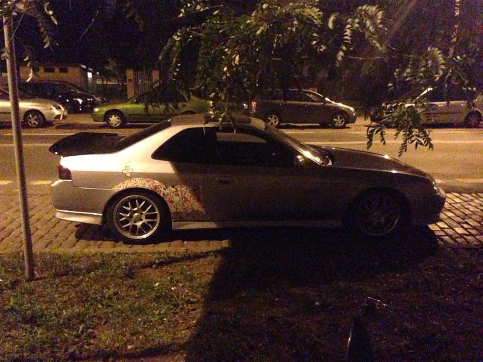 Mugen Spoiler style VIS Rодимый — Honda Prelude (BB5/BB6/BB7/BB8/BB9), 2,2 л, 1997 года | тюнинг ...