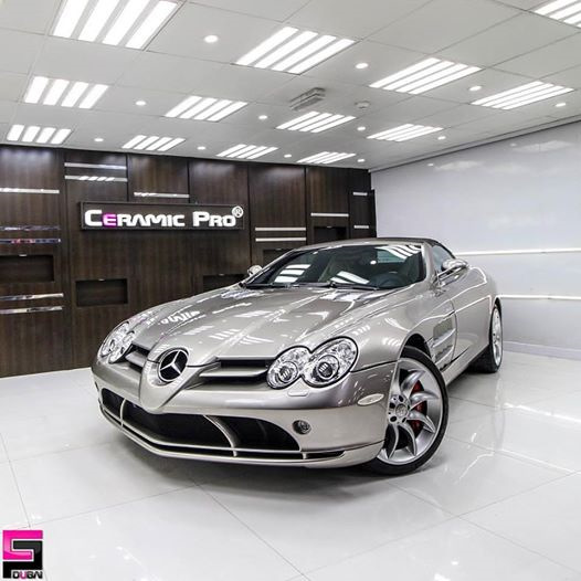 Защита суперкара Mercedes-Benz SLR McLaren составами Ceramic Pro — CeramicPro на DRIVE2
