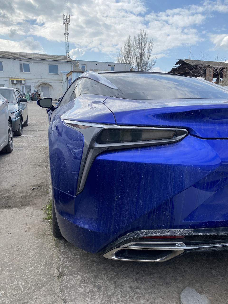 Начало! — Lexus LC 500, 5 л, 2018 года | ДТП | DRIVE2