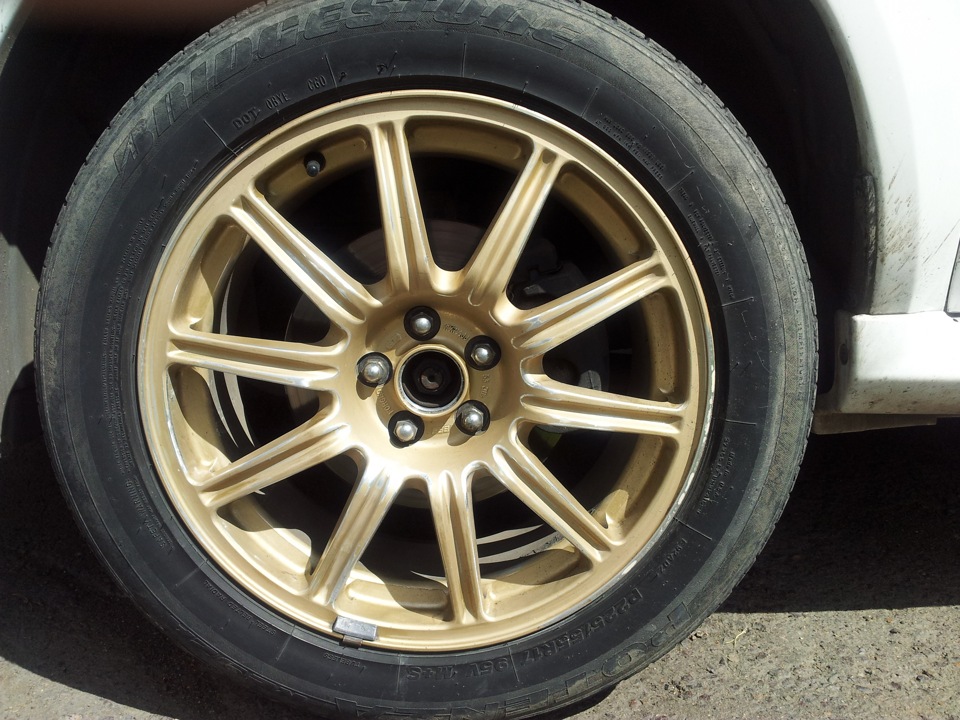 Обновил дисочки :) — Subaru Impreza (GD, GG), 2,5 л., 2007 года ...