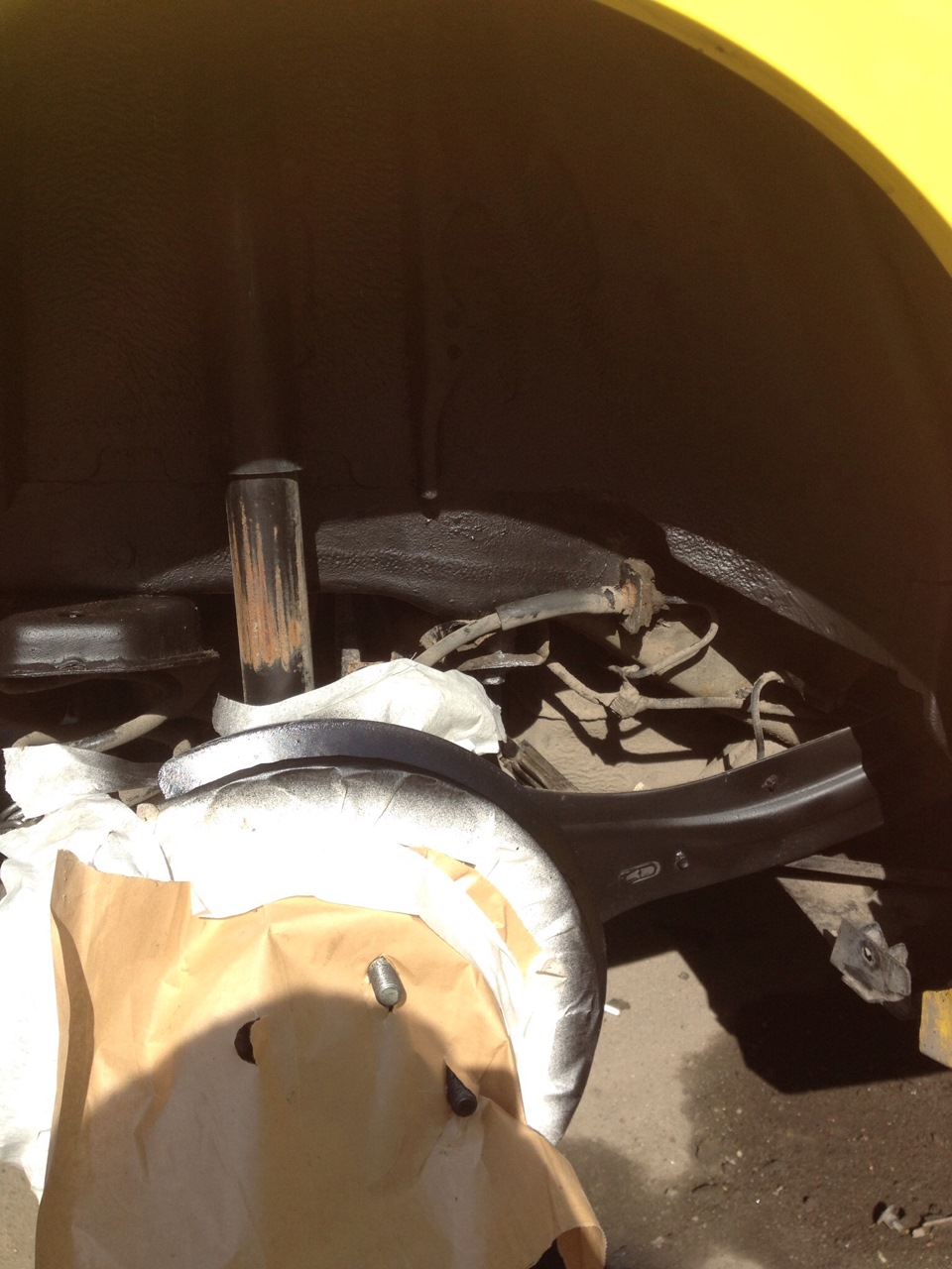 Подкрылки новолайн — Mazda 3 (1G) BK, 2 л, 2006 года | своими руками ...