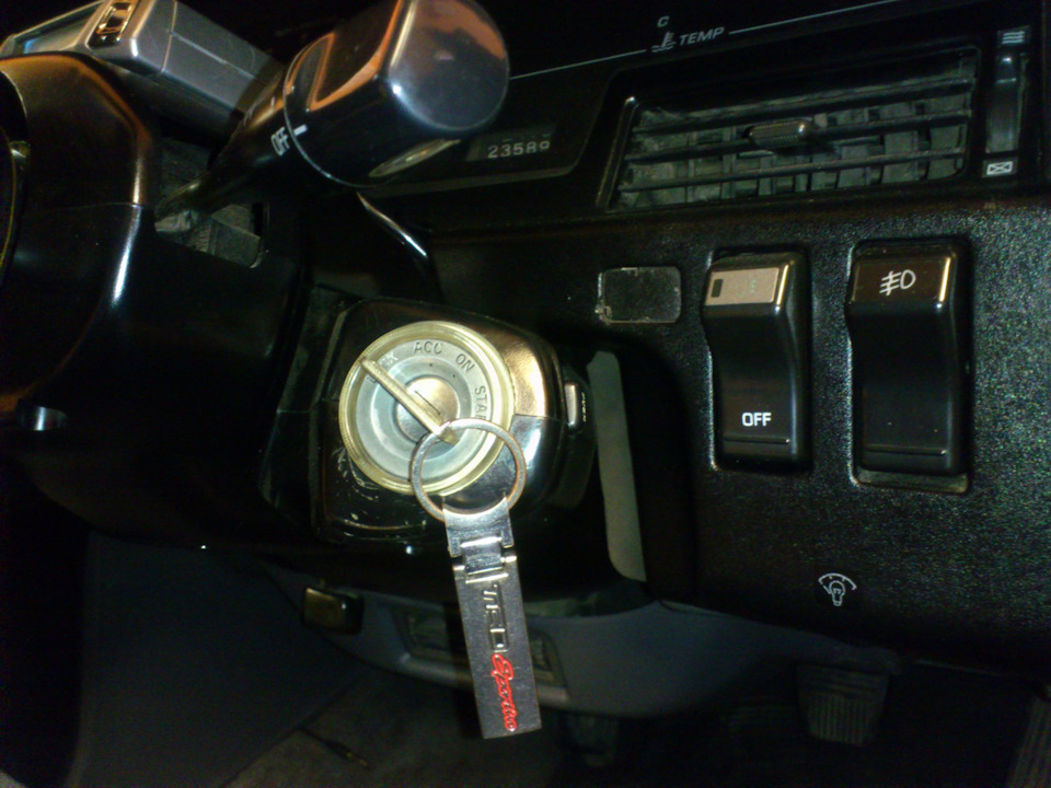 OEM ключ зажигания — Toyota Supra (70), 2,5 л, 1990 года | аксессуары ...