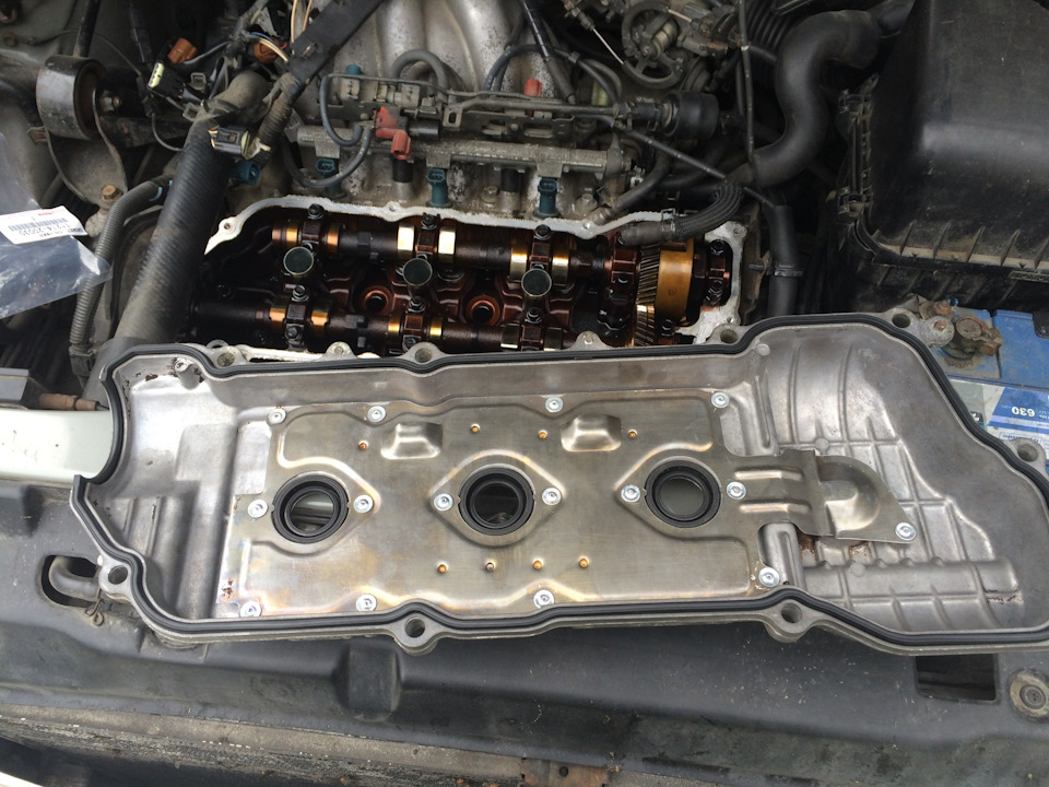 Замена прокладок клапанных крышек — Lexus RX (1G), 3 л, 2000 года ...