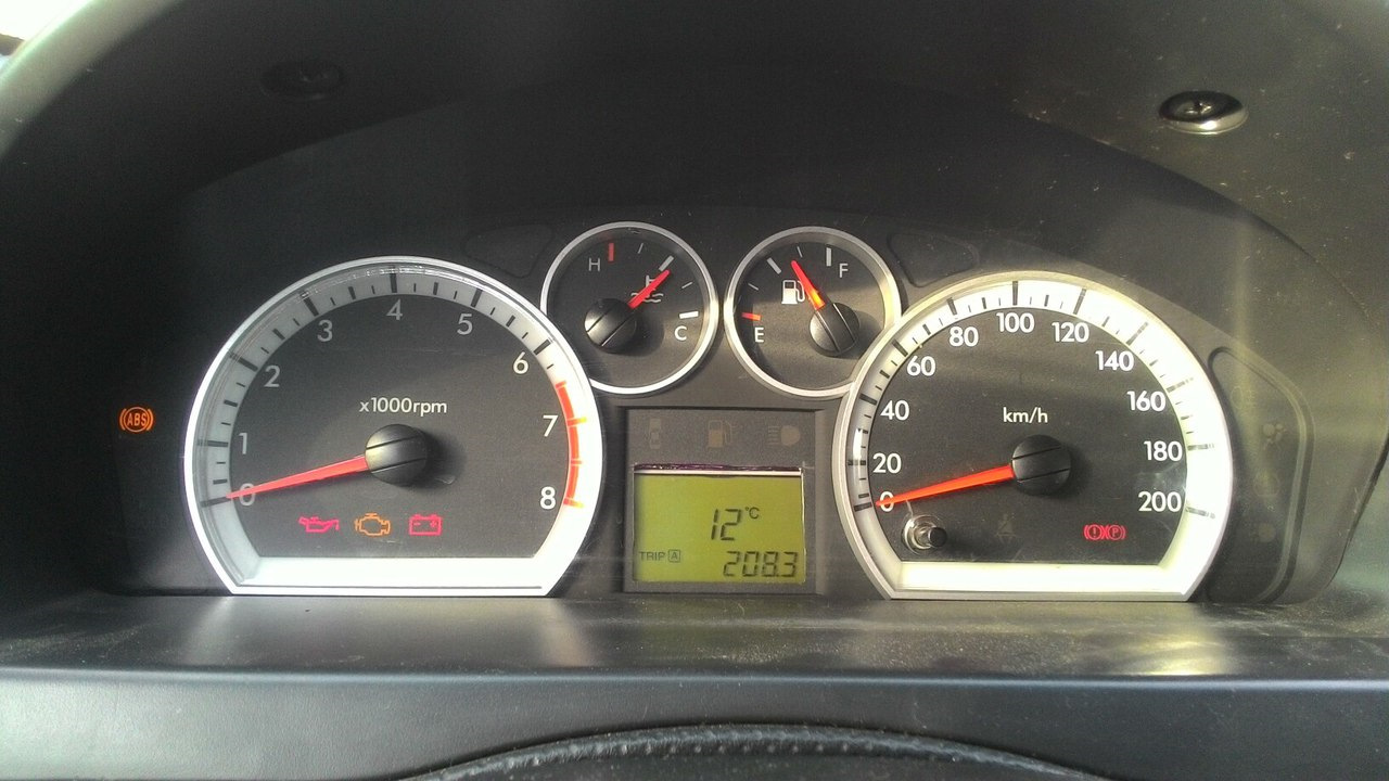 Датчик наружной температуры воздуха Авео т250 — Chevrolet Aveo Sedan ...