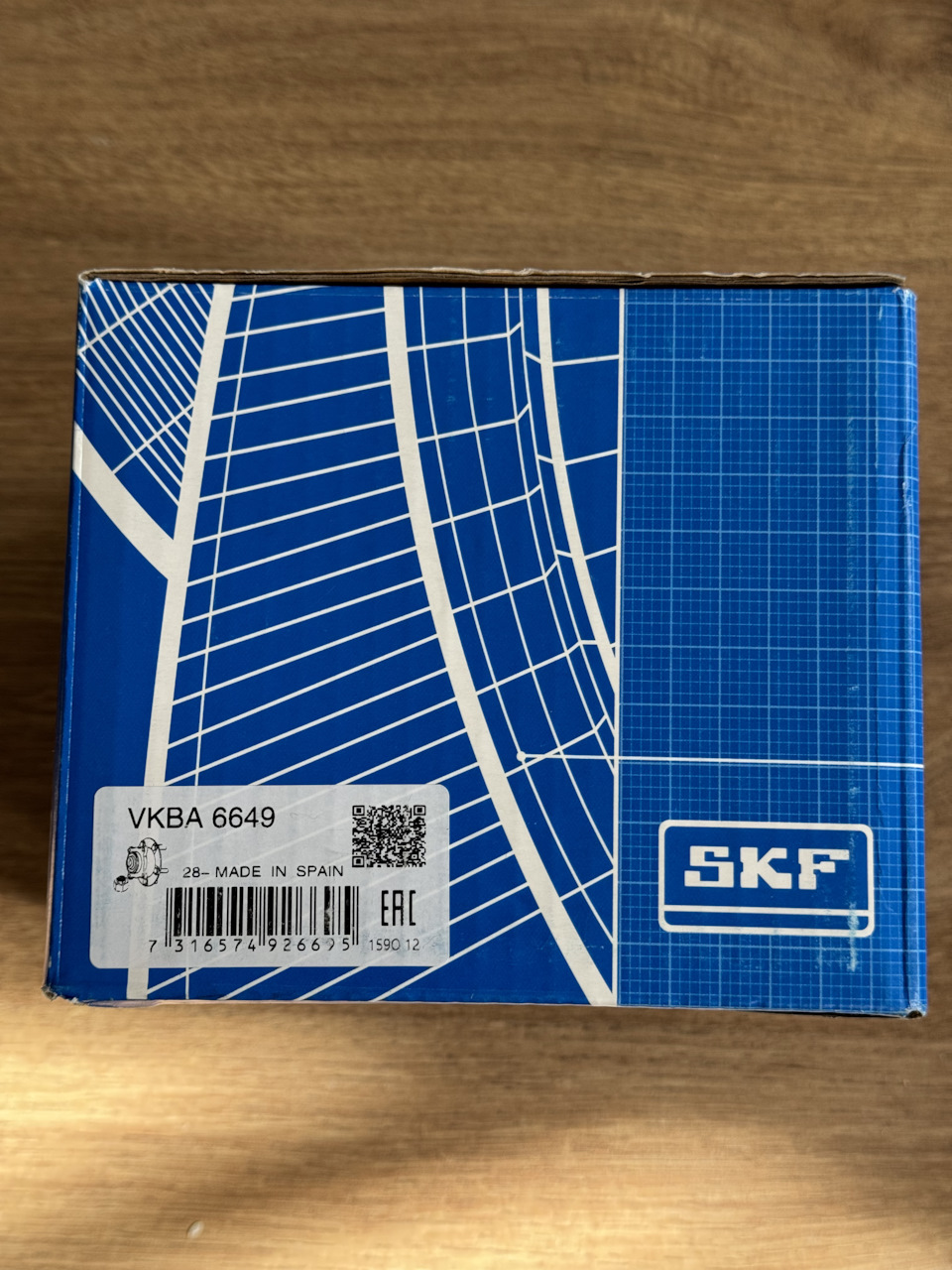 VKBA6649 Комплект подшипника ступицы колеса SKF | Запчасти на DRIVE2
