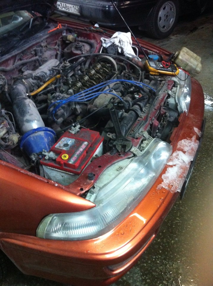 Зажигание на угол 16 — Honda Integra (DA5-DA9/DB1-DB2), 1,6 л, 1990 ...