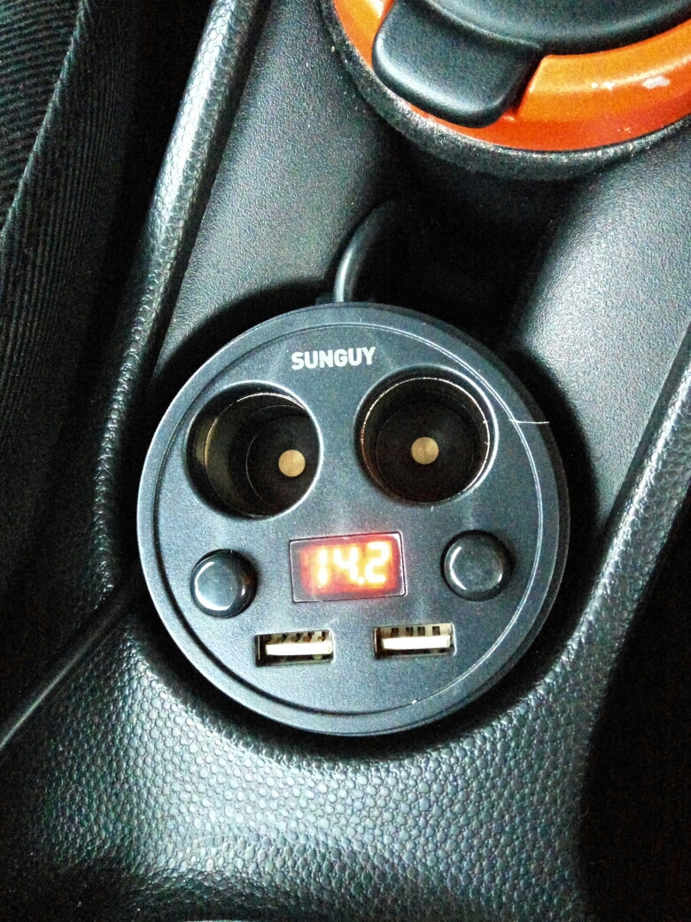 Разветвитель usb — KIA Soul (2G), 1,6 л, 2015 года | аксессуары | DRIVE2