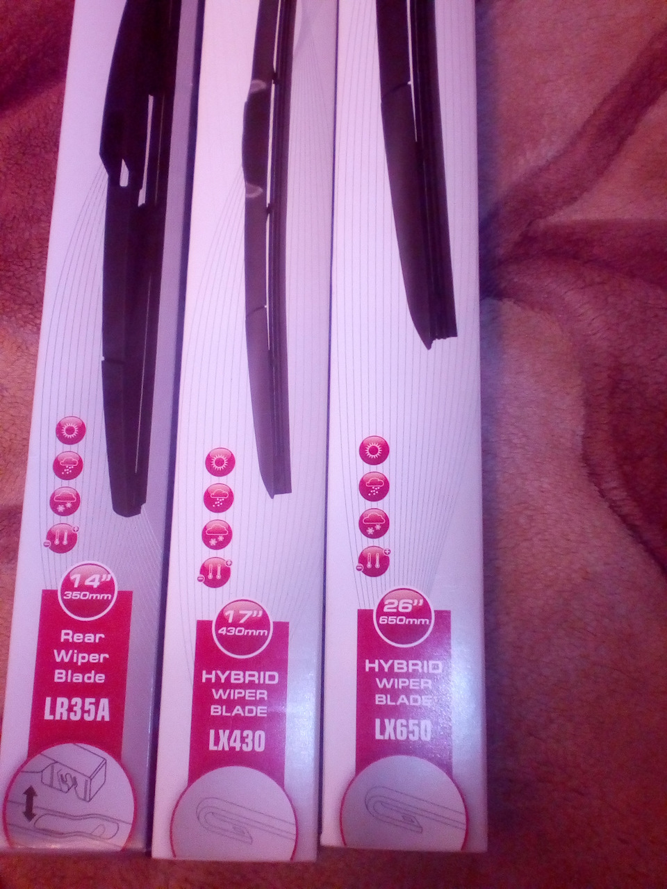 LR35A Щетка стеклоочистителя задняя, Подходит для 350мм LYNXauto ...