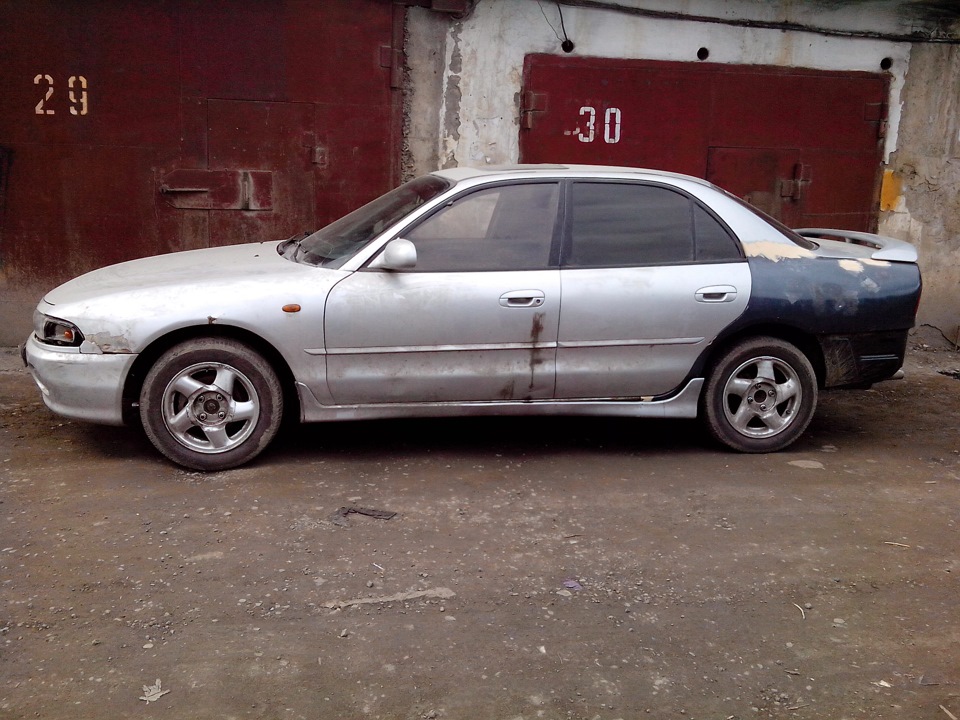 Вновь окрыленный — Mitsubishi Galant (7G), 2 л, 1993 года | кузовной ...