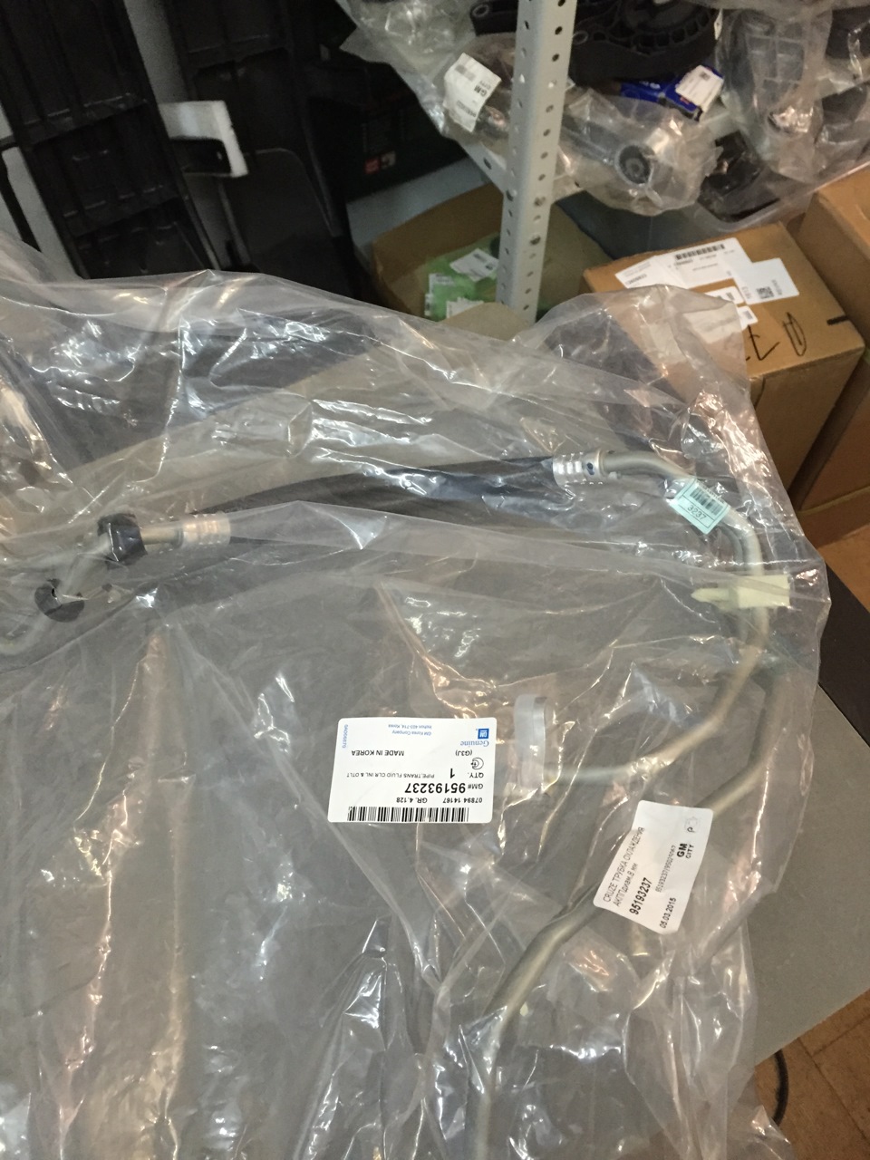 Потекла трубка охлаждения АКПП — Chevrolet Cruze (1G), 1,8 л, 2010 года ...