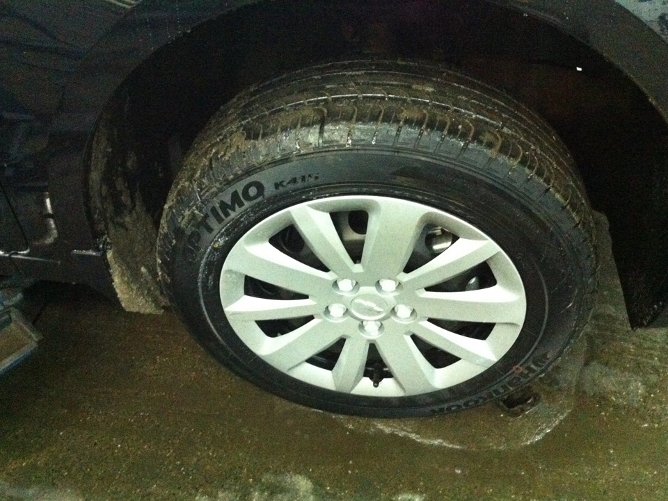 Продам Hankook OPTIMO K415 205/60 R16 — Chevrolet Cruze (1G), 1,8 л ...