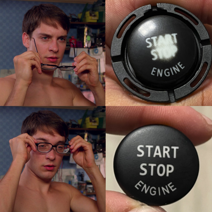 Кнопка Start/Stop Engine — BMW 3 series (E90), 2,5 л, 2005 года | плановое ТО | DRIVE2