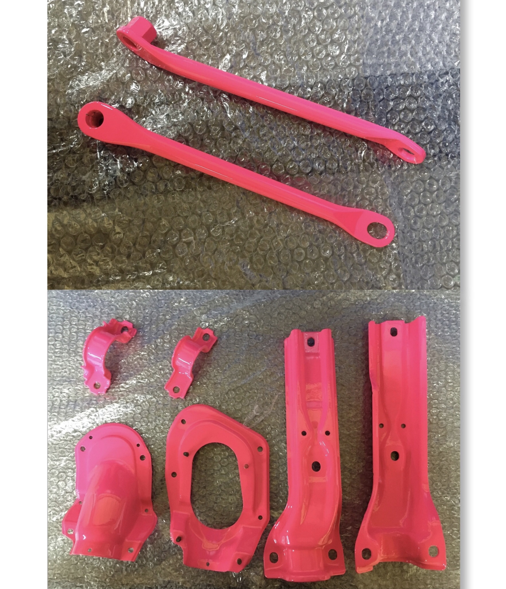 [20] Ultra Racing 4-point Front H-Brase — Toyota Starlet (90), 1,3 л ...