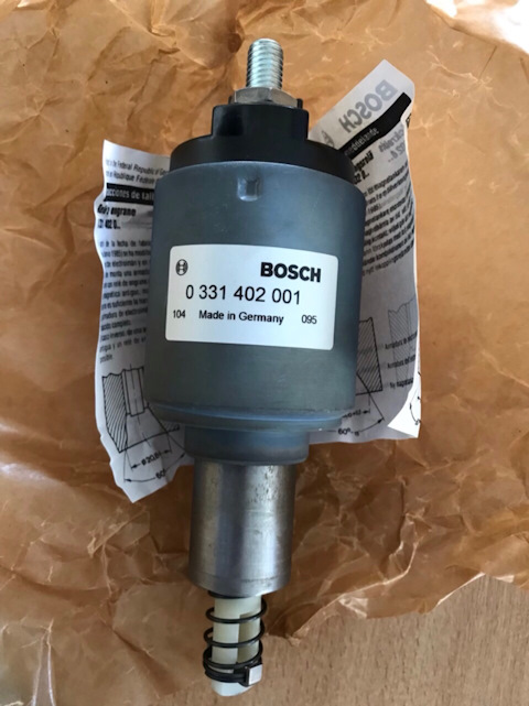 0331402001 Втягивающее реле стартера BOSCH | Запчасти на DRIVE2