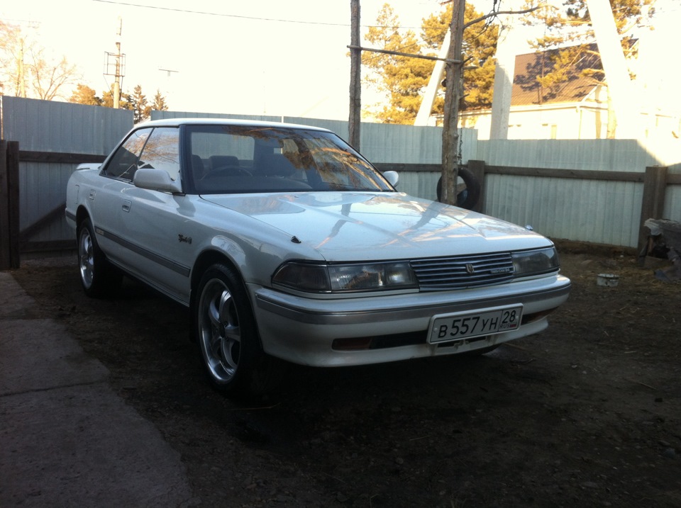 Просто фотки. — Toyota Mark II (80), 2 л, 1990 года | фотография | DRIVE2