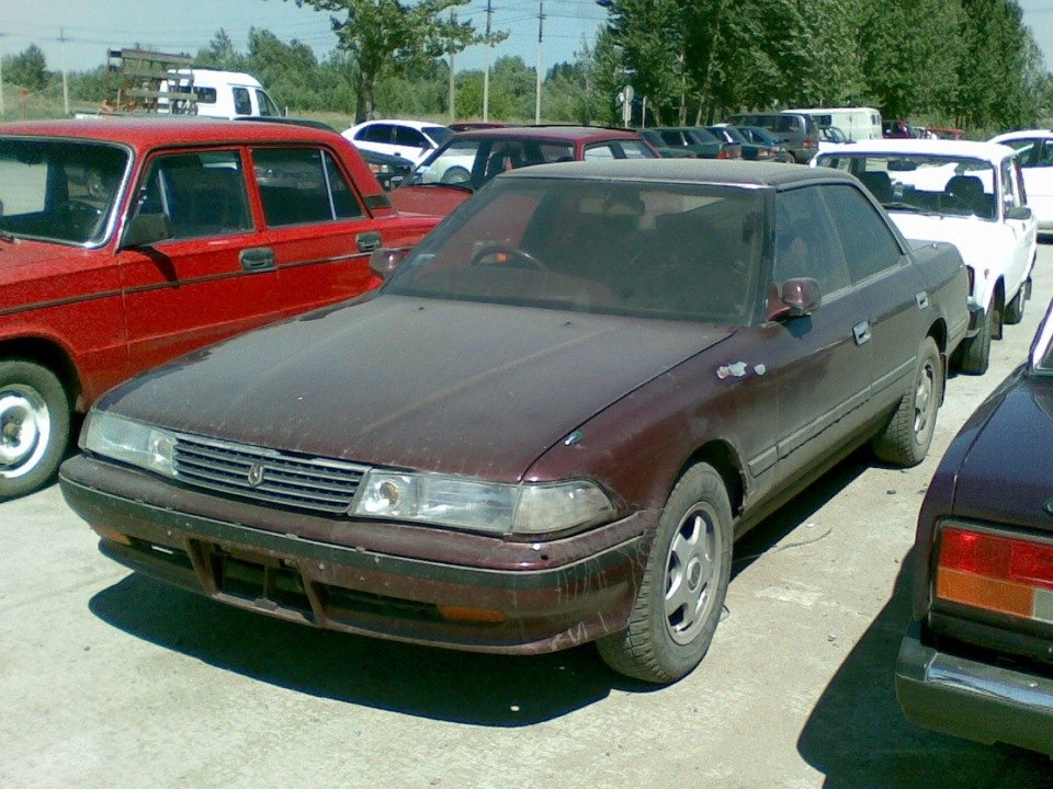 6 лет в месте — Toyota Mark II (80), 2,5 л, 2002 года | просто так | DRIVE2