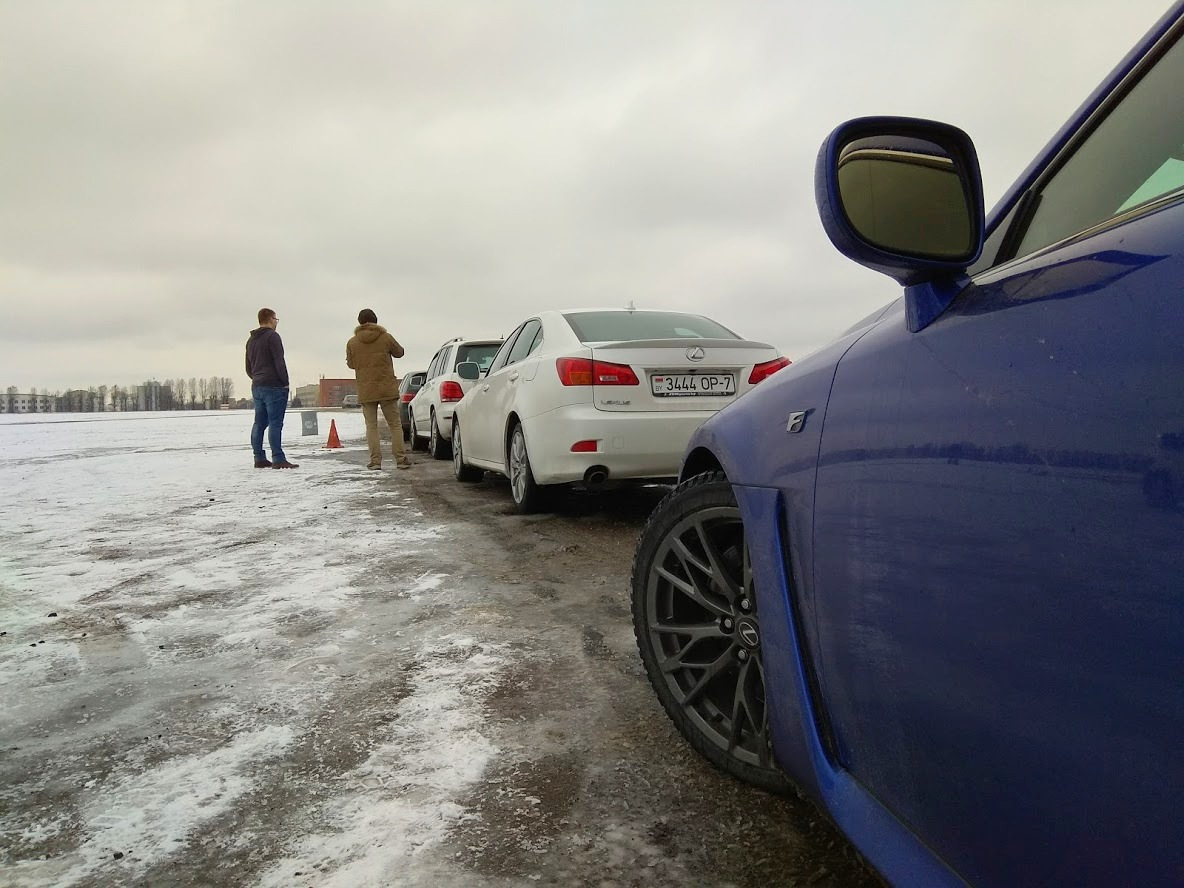 Трек-день prodriver.by М1 — Lexus IS II, 2,5 л, 2008 года | покатушки | DRIVE2
