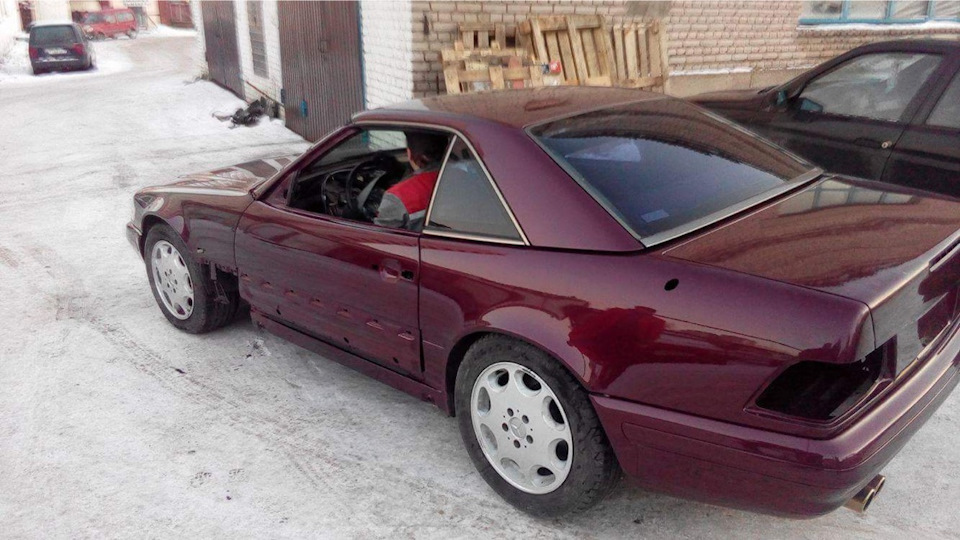 очень спелая вишня или ruby red r129 — Mercedes-Benz SL-Class (R129), 5 ...