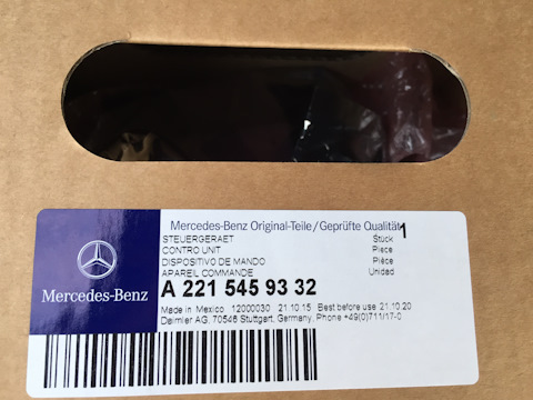 A2215459332 Блок управления esp Mercedes | Запчасти на DRIVE2