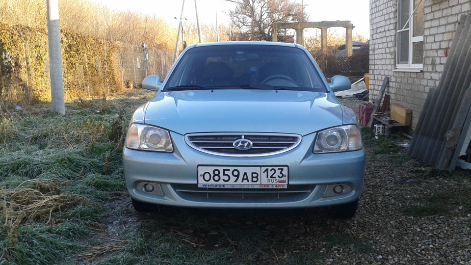 Hyundai Accent (2G) 1.5 бензиновый 2008 | на DRIVE2