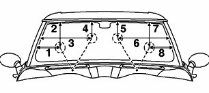 дворники и передняя юбка — MINI Cooper S Mk I, 1,6 л, 2005 года ...