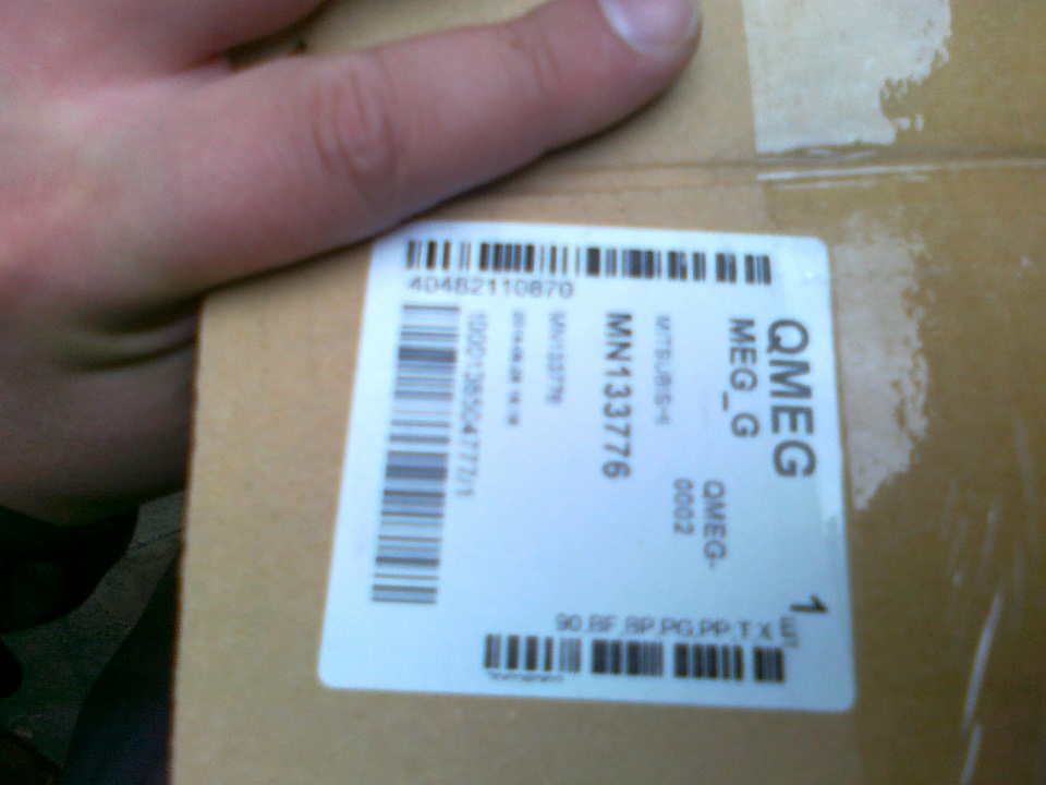 MN133776 Фонарь задний правый Mitsubishi | Запчасти на DRIVE2