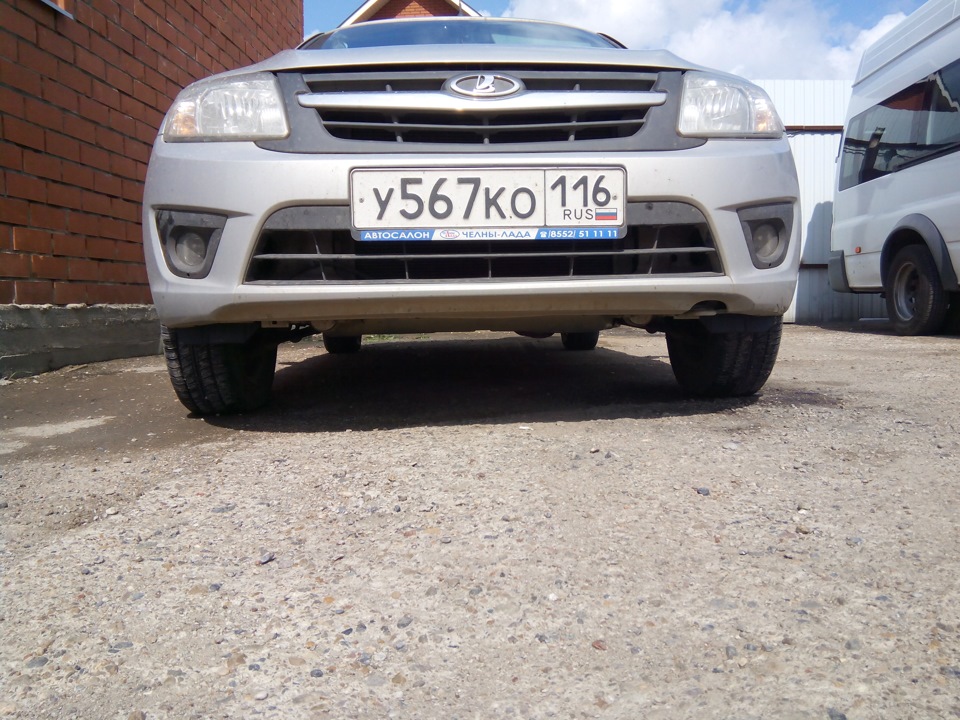 ☑ 54# Установка ништяков — Lada Гранта Лифтбек (1G), 1,6 л, 2014 года ...