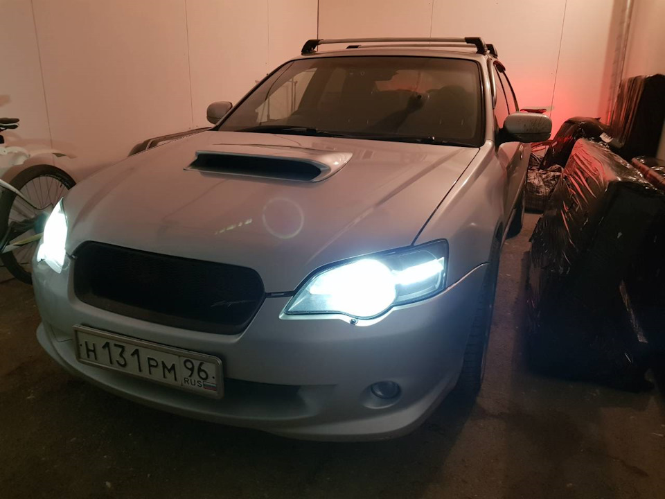 Cyber R Style Hood Scoop — Subaru B4 (BL), 2 л, 2003 года | стайлинг ...